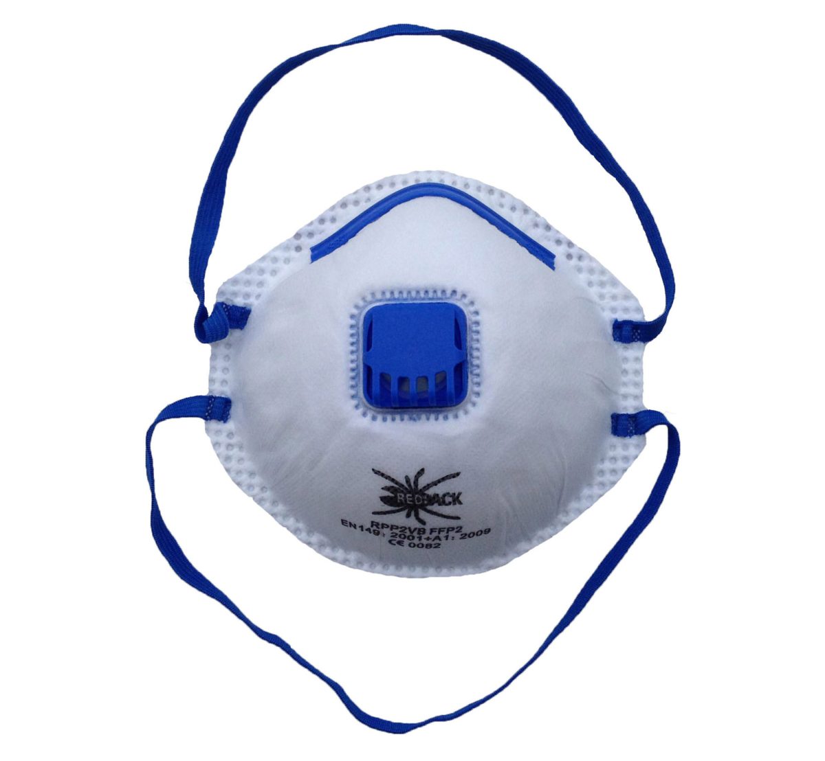 REDBACK Dust Mask with Valve FFP2 (Box of 10) | Fire Direct